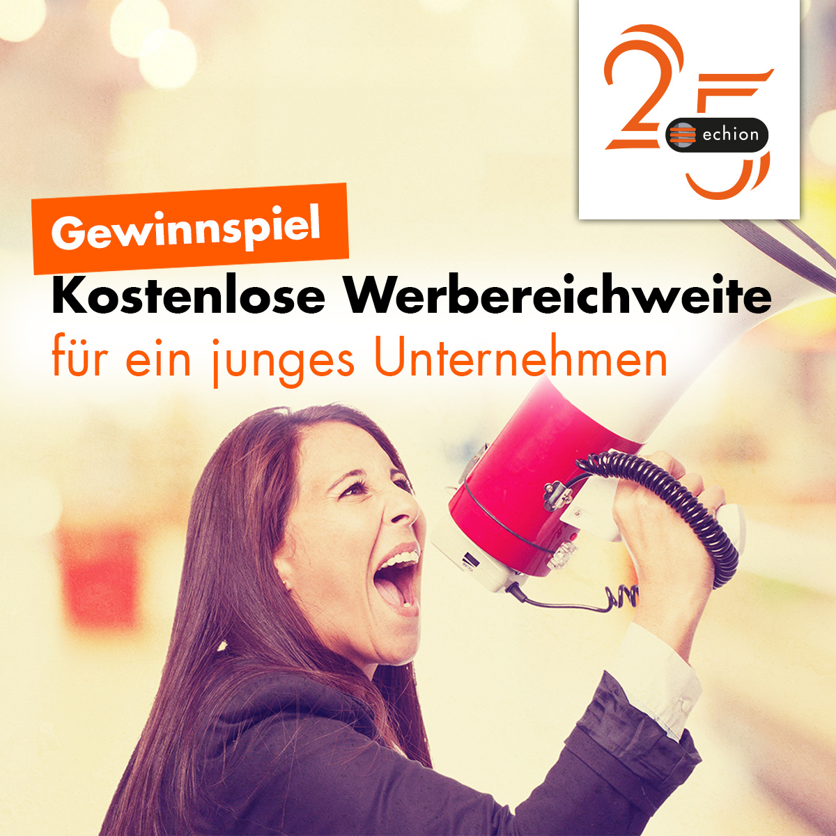 Gewinnspiel - 25 Jahre echion, 25 Tage Reichweite - echion DE